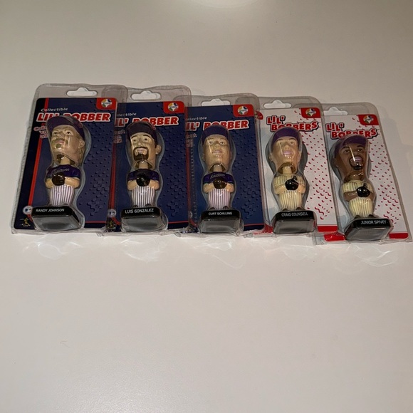 Fotoball Sports | Toys | Vintage Diamondback Baseball Mini Bobble Head ...